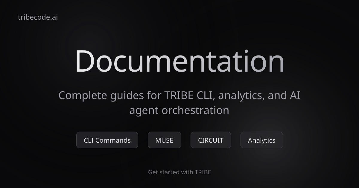 tribecode Documentation